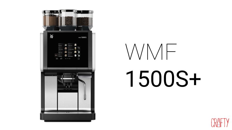 WMF 1500S+ Three Hopper Bean-to-cup Espresso Machine